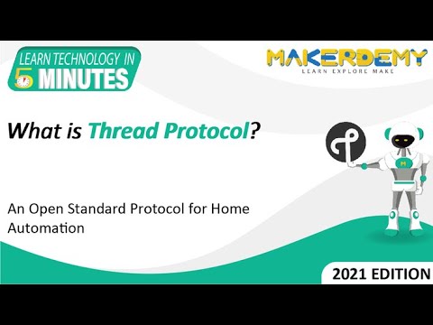 What is Thread Protocol? (2021) | Learn Technology in 5 Minutes - YouTube