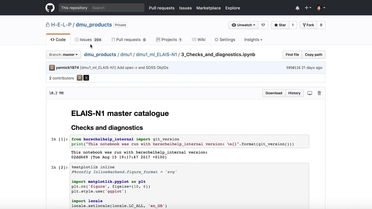 HELP's DMU masterlist example - YouTube