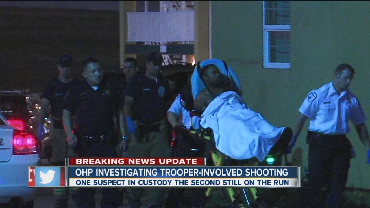 Traffic Stop Ends With Ohp Trooper Involved Shooting Driver