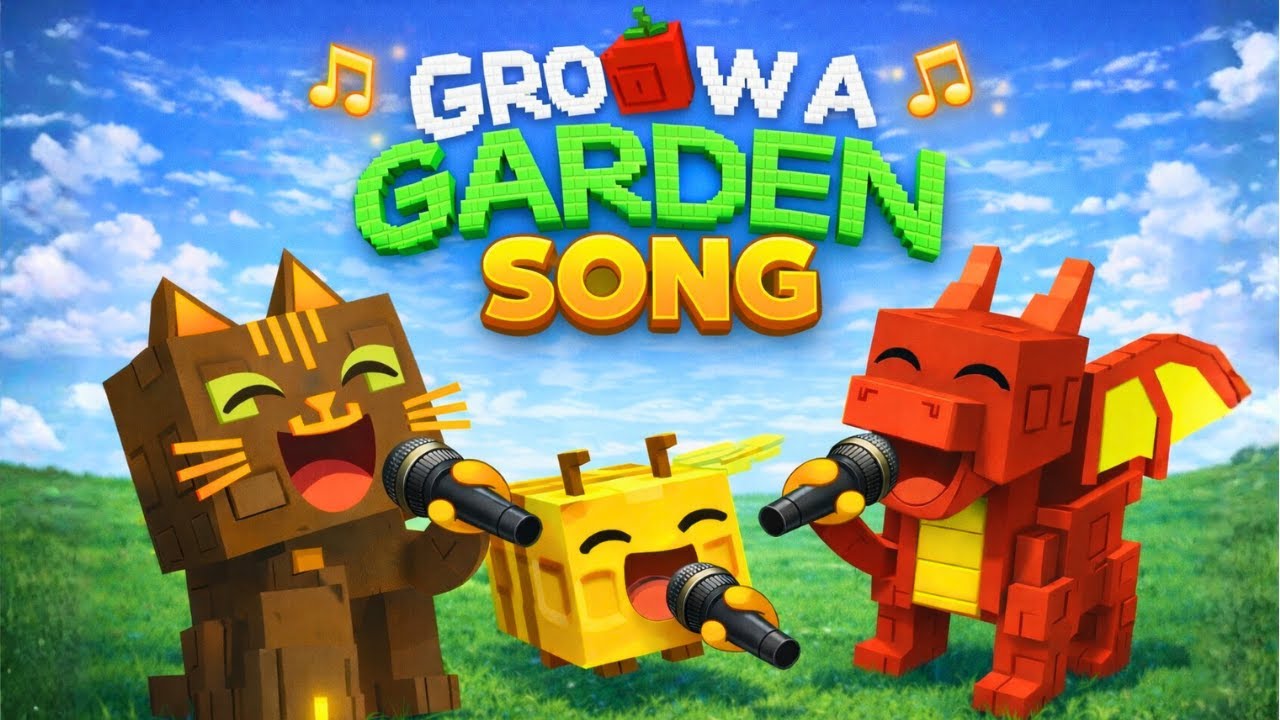 Grow a Garden Song 🌱 | Cozy Roblox Farming Music - YouTube