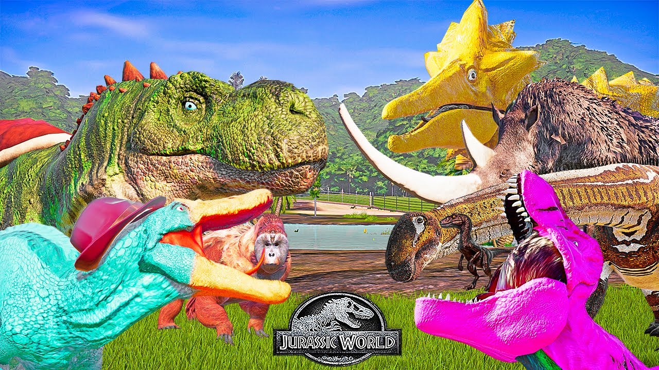 Platysaurus, Barney T-REX VS Big Bird, Yoshi, Rhino Mod ...