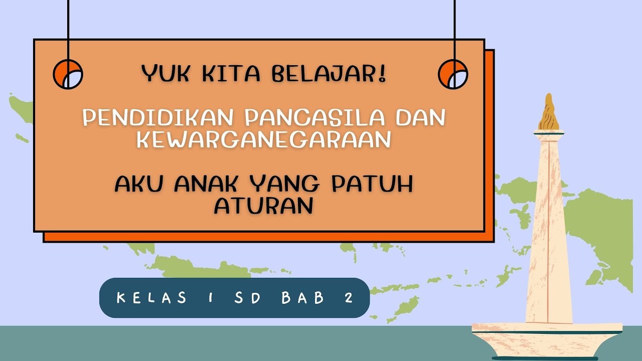 PPKN Kelas 1 SD/MI (Bab 2) - Aku Anak Yang Patuh Aturan | Kurikulum ...