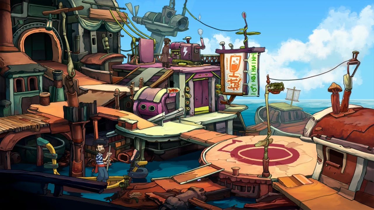 Deponia 2 - Chaos auf Deponia Gameplay Part 2 - YouTube