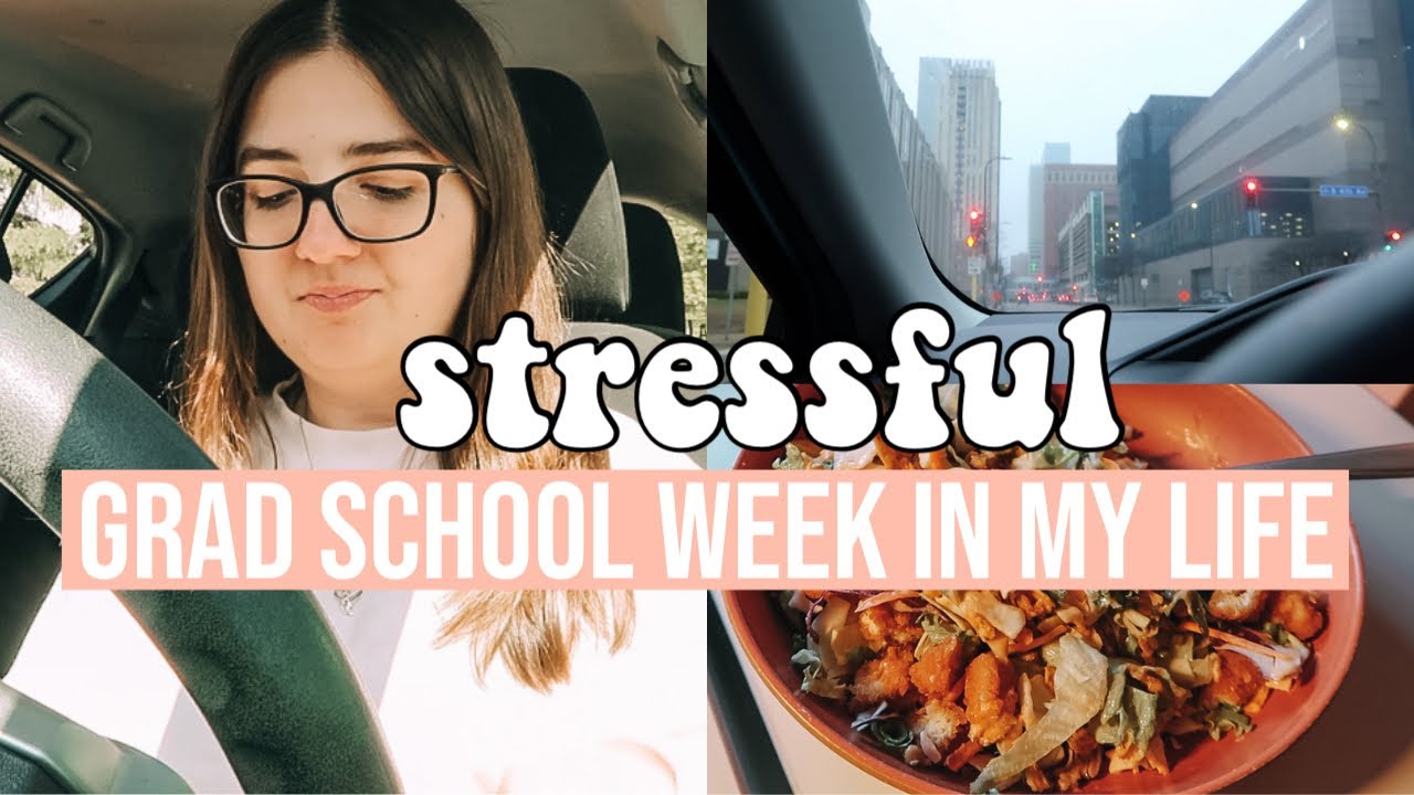 GRAD SCHOOL WEEK IN THE LIFE MSW STUDENT | clinical placement ...