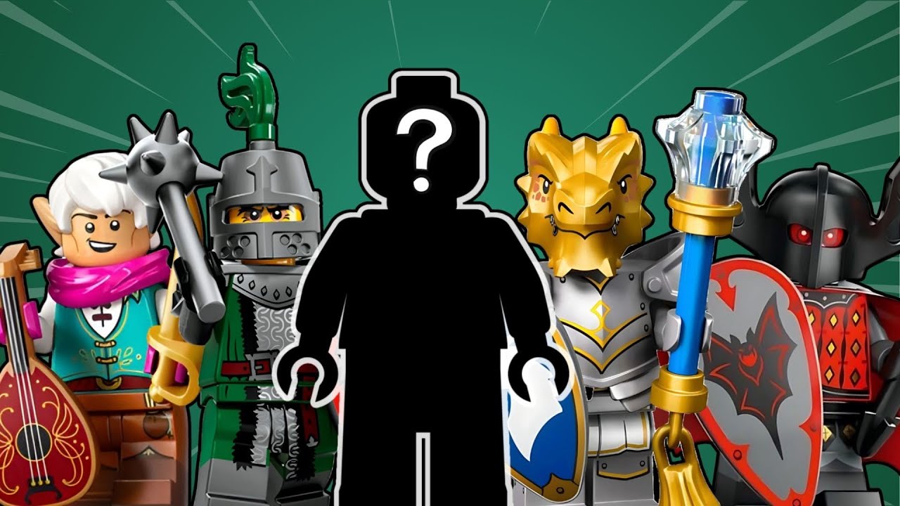 Every Lego Castle/Medieval/Fantasy CMF Figures - YouTube