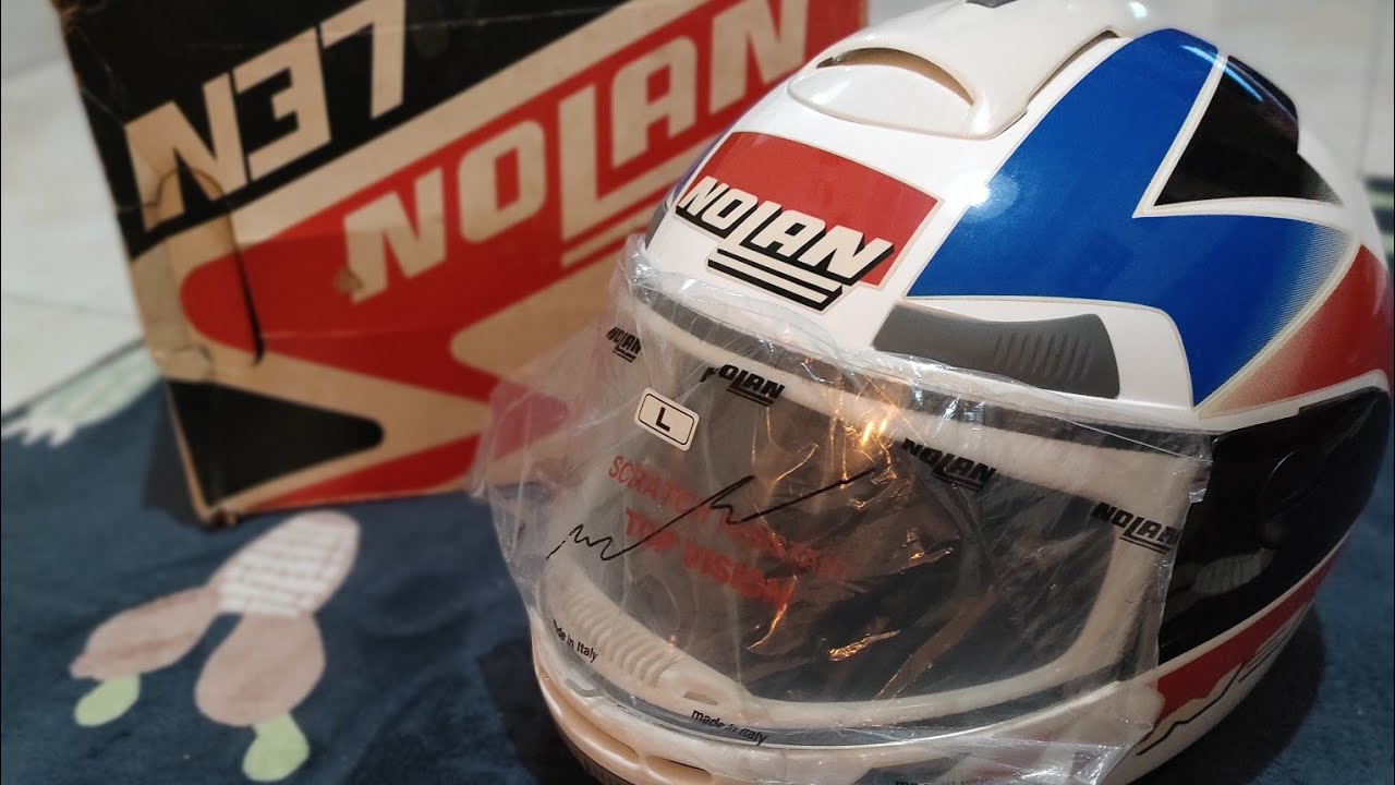 Unboxing Nolan N37 | Helm Vintage | Tahun 1992! - YouTube
