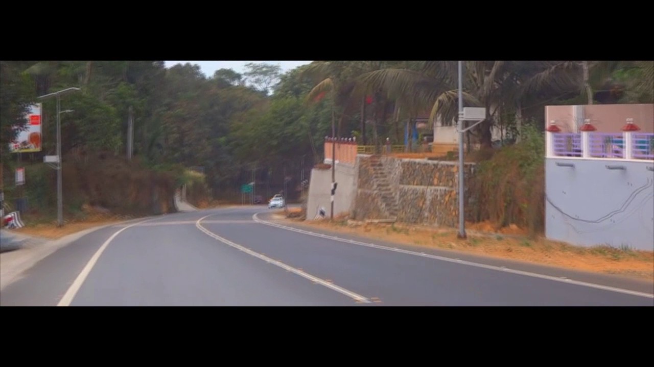 Pala- thodupuzha beautiful road by ekk - YouTube
