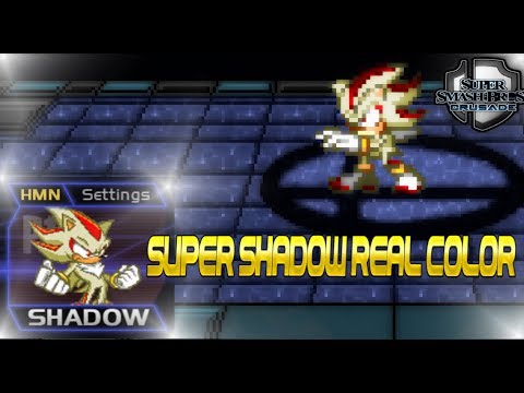 SSBC MODS Super shadow Real Color Sonic battles SSBC 0.9.2 - YouTube