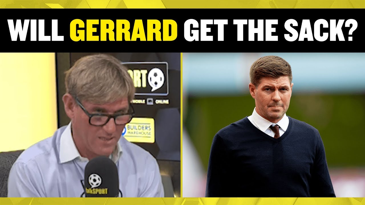 Simon Jordan worries for Steven Gerrard's job as Aston Villa manager 😳 ...