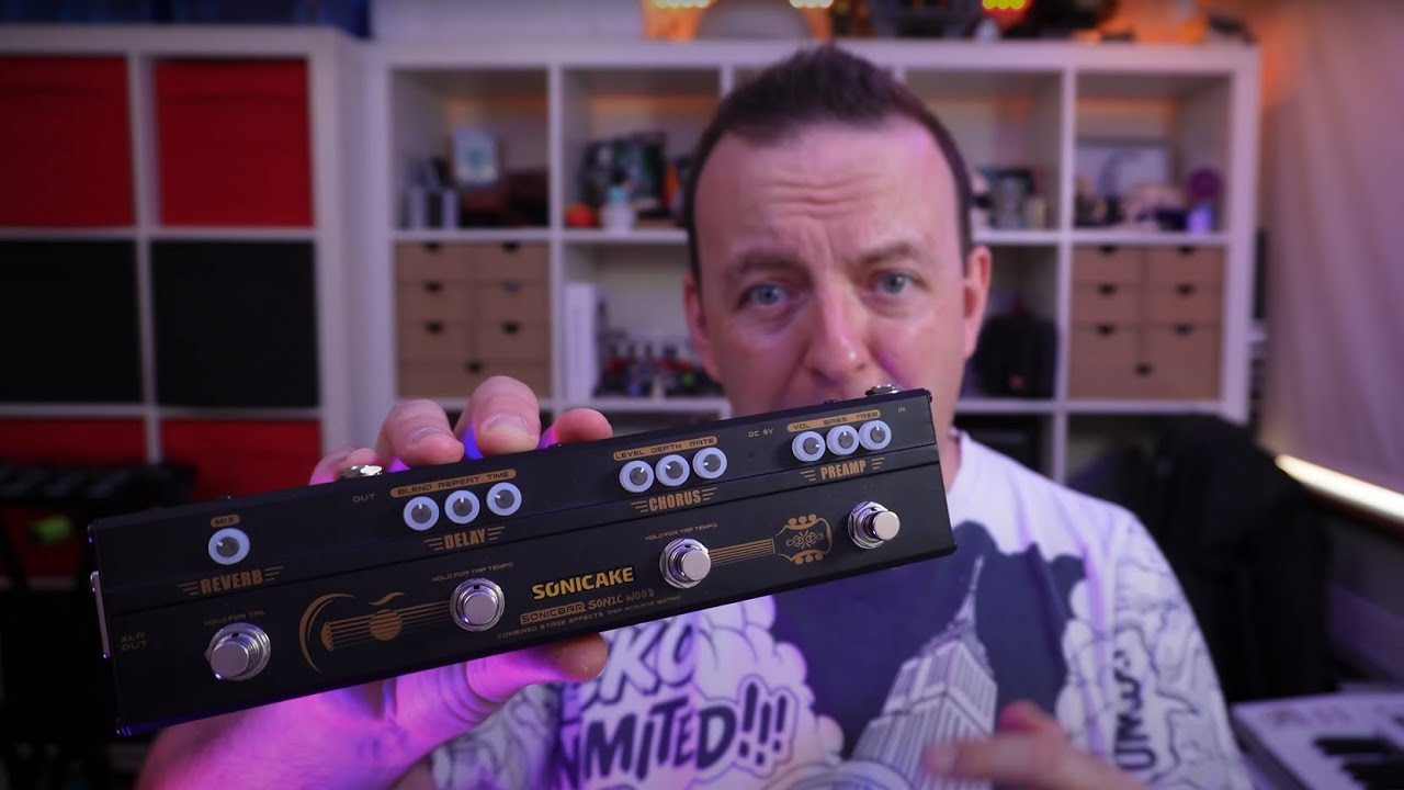 SONICAKE Sonic Wood - Multi Effects for Acoustic Guitarists - YouTube