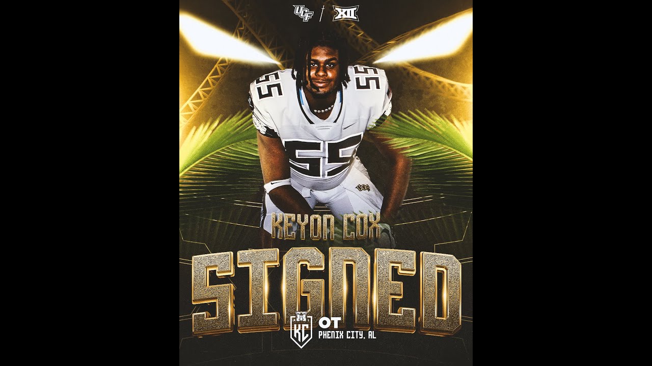 OL Keyon Cox Signing Day Highlight Video - YouTube