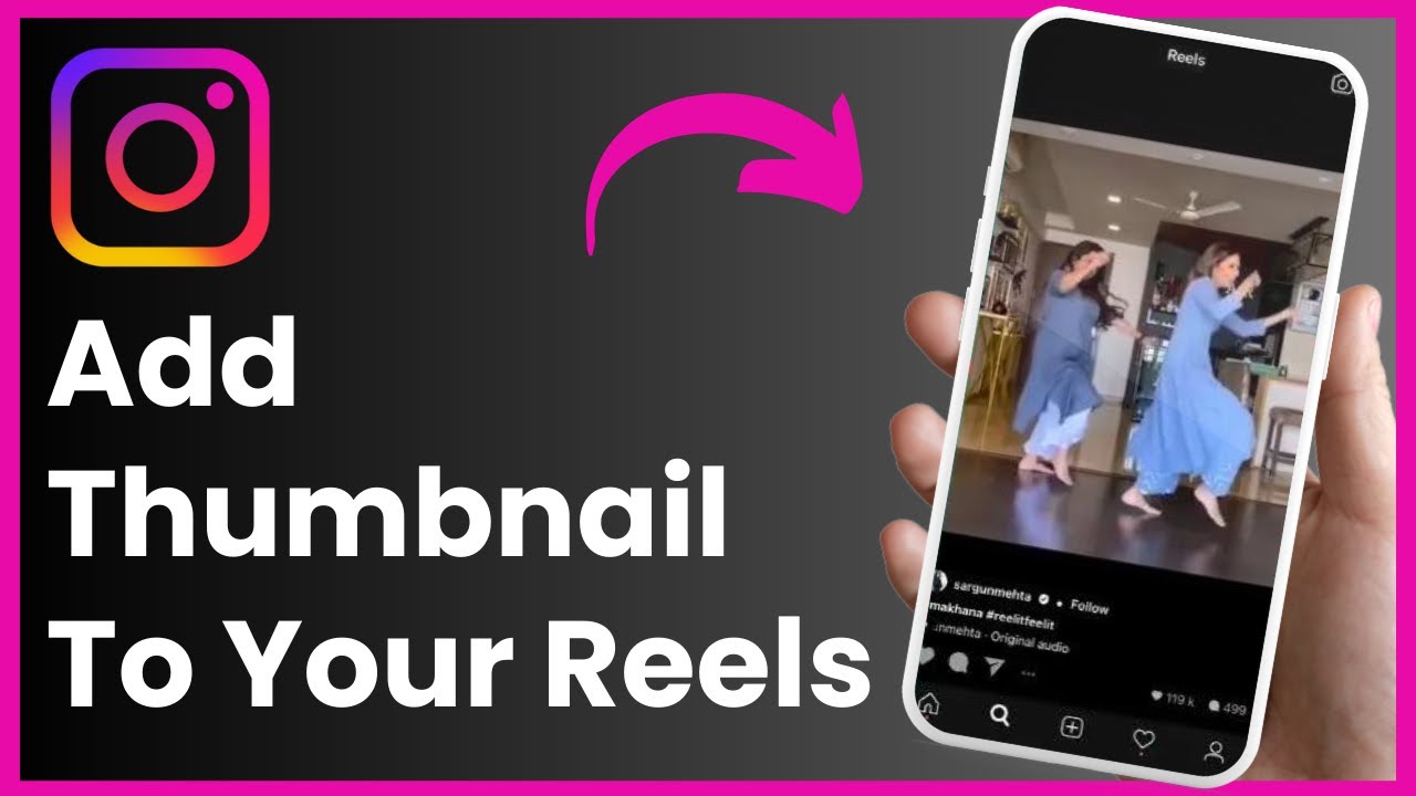 How to Add Thumbnail to Instagram Reel ! - YouTube
