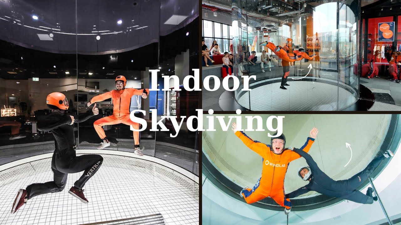 Indoor Skydiving in Kuala Lumpur Malaysia #skydiving #vlog - YouTube