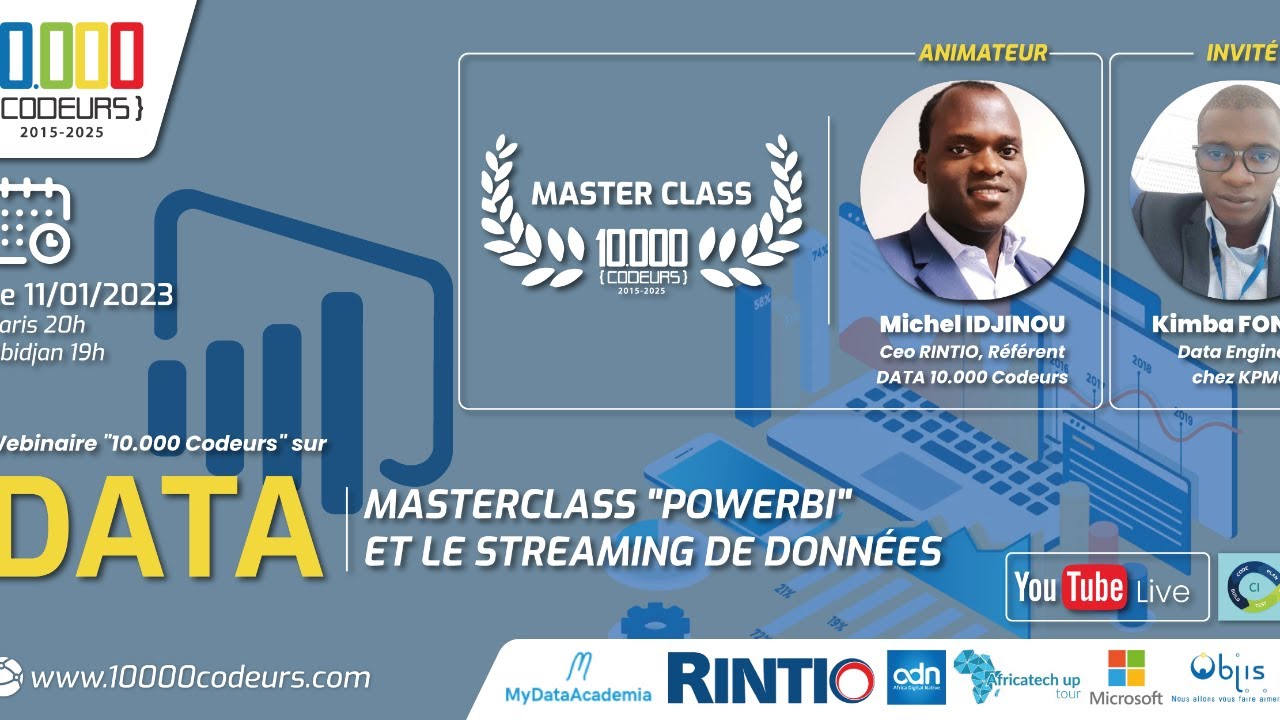 Masterclass Power BI et le streaming des données - YouTube