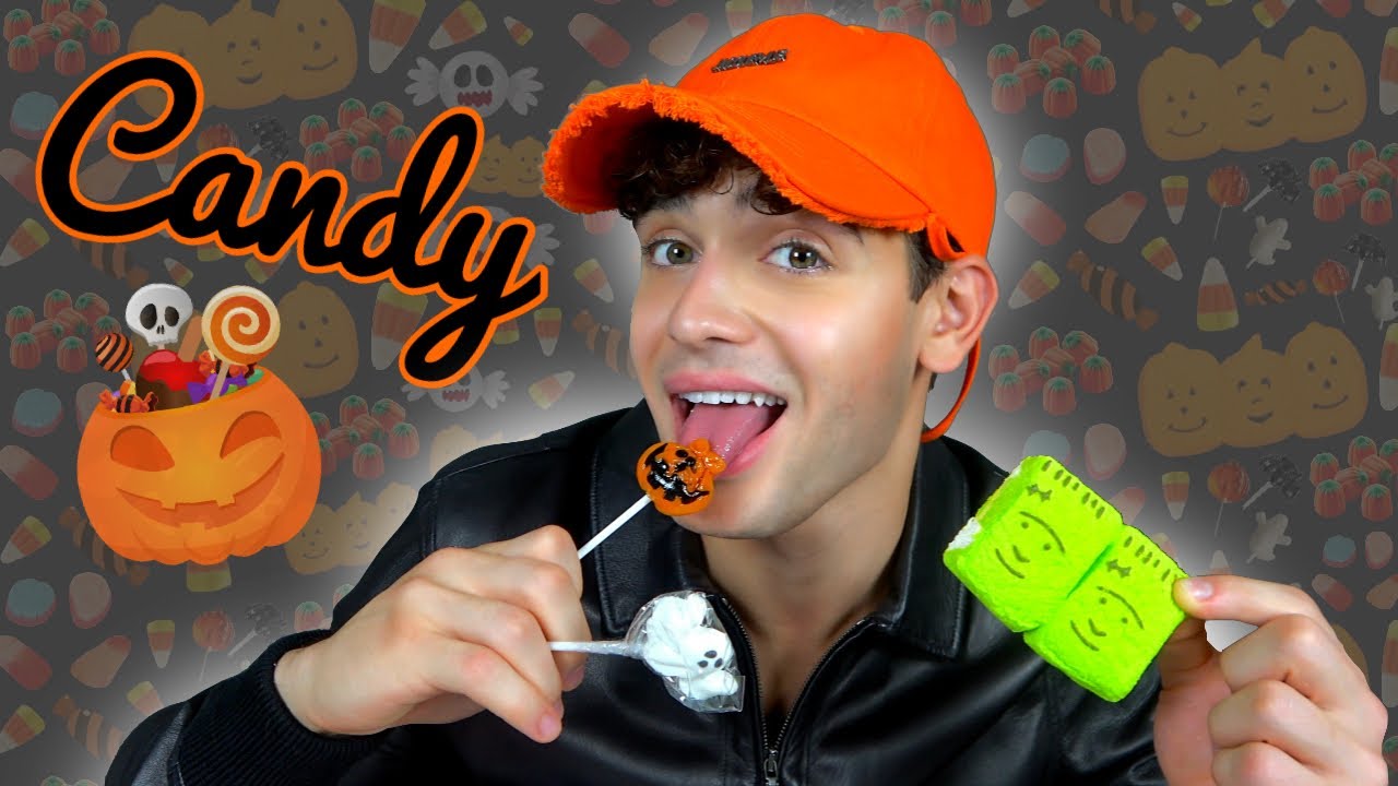 Trying Halloween Candy - YouTube