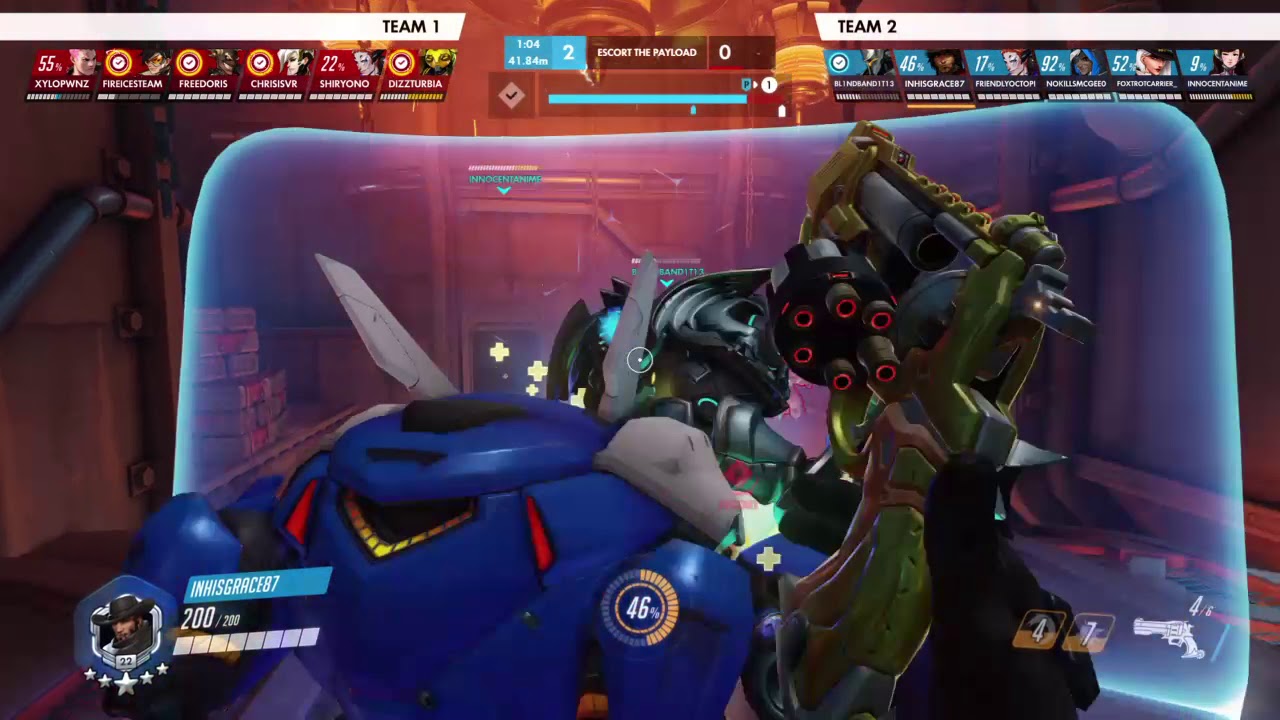 Kings Row DPS rough start 1 of 2 - YouTube