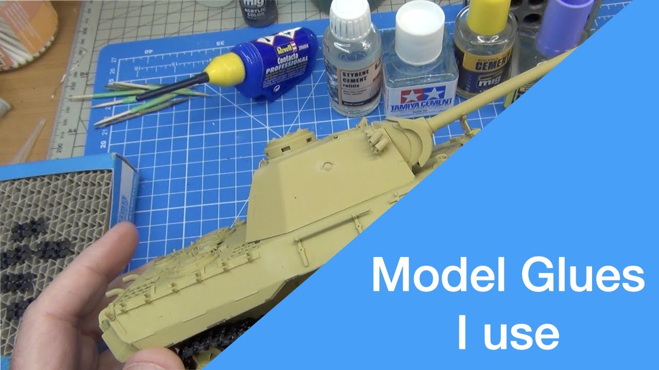 Model Glues I use - YouTube