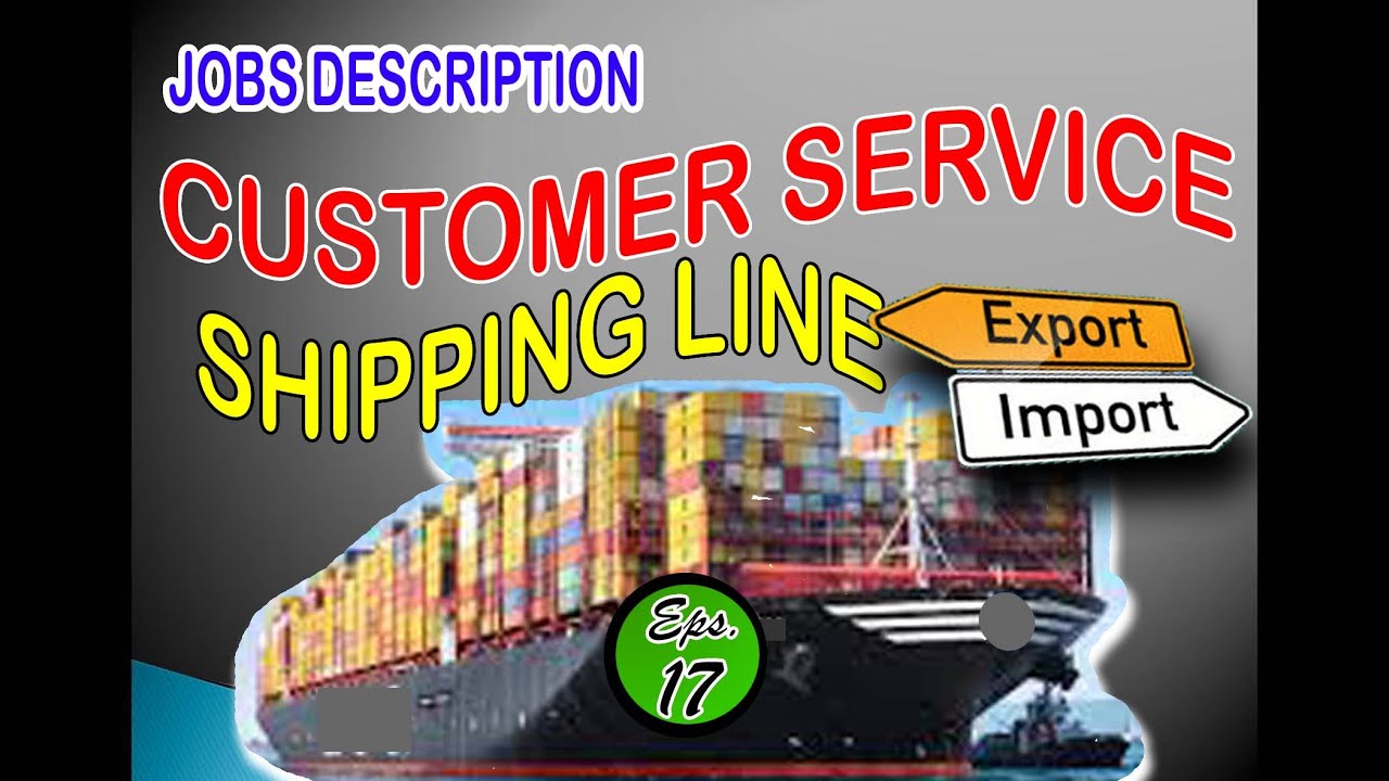 APA CS GAK BISA BERMAIN??? JOBS DESRIPTION CUSTOMER SERVICE SHIPPING ...