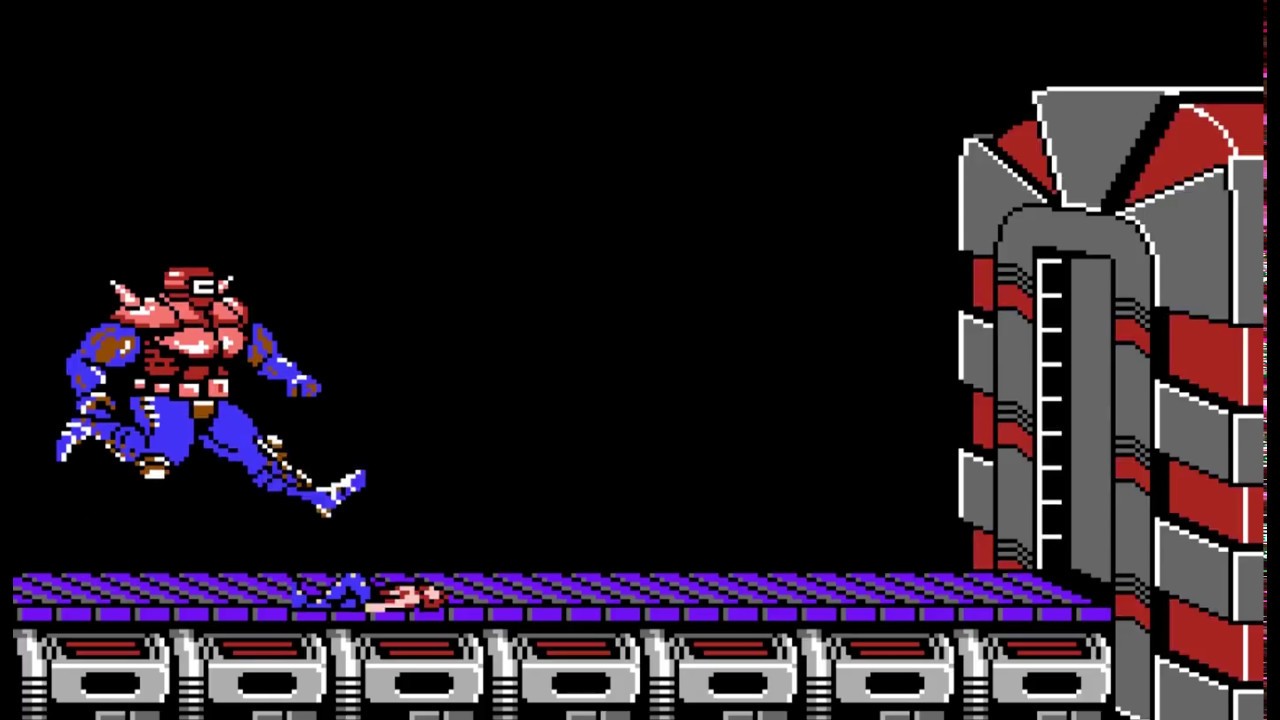 Contra Boss # 6: The Armored Giant - YouTube