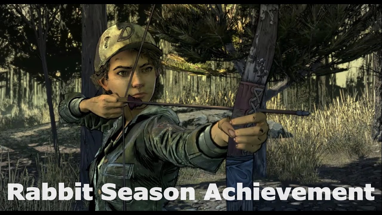 The Walking Dead Final Season Rabbit Season Achievement - YouTube