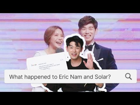 Eric Nam getting asked about Solar