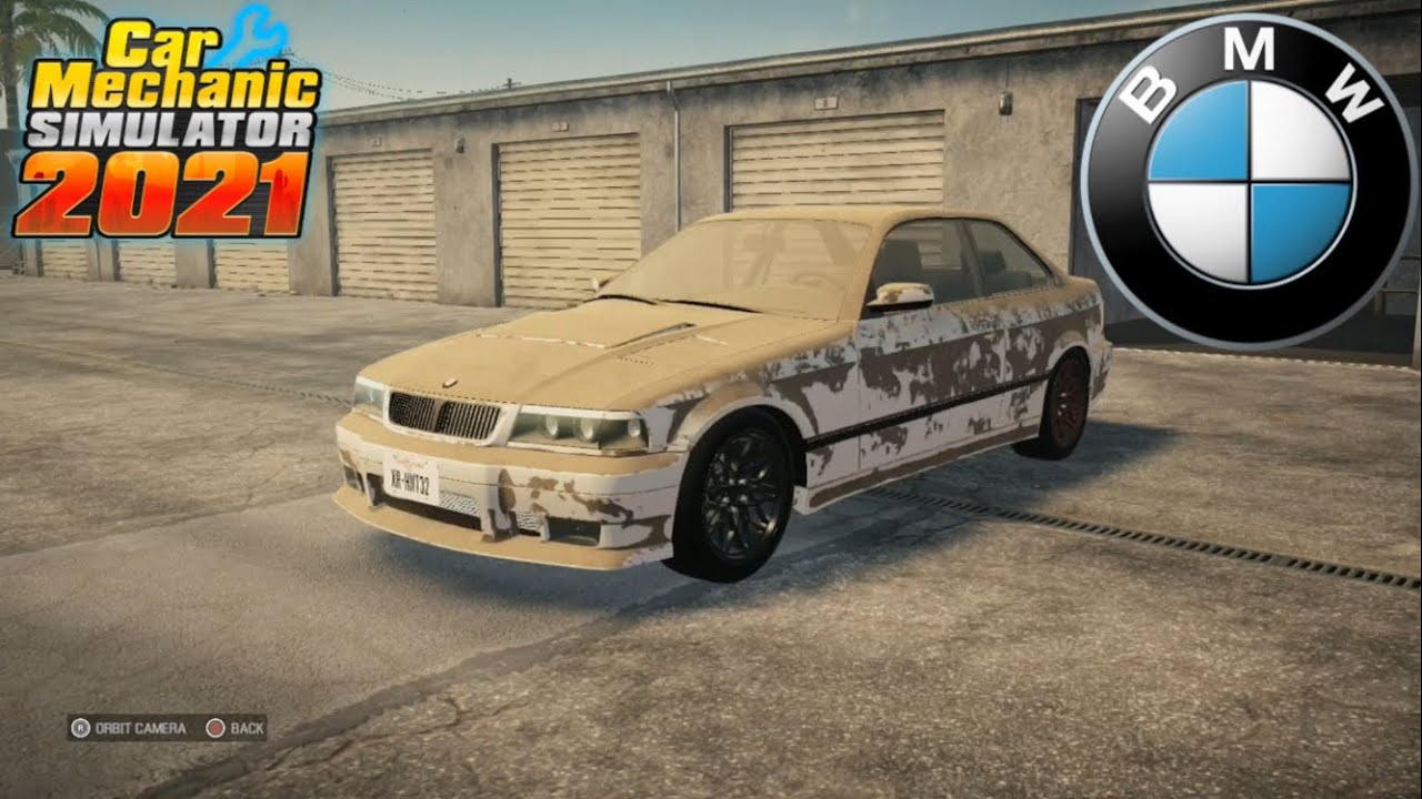 RESTAURANDO UMA BMW E36 - Car Mechanic Simulator 2021 - YouTube