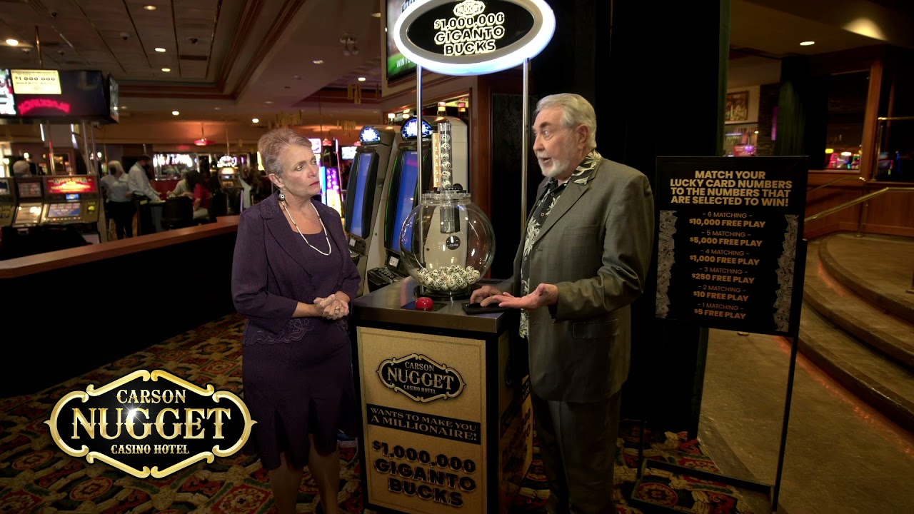 Carson Nugget Giganto Bucks - YouTube
