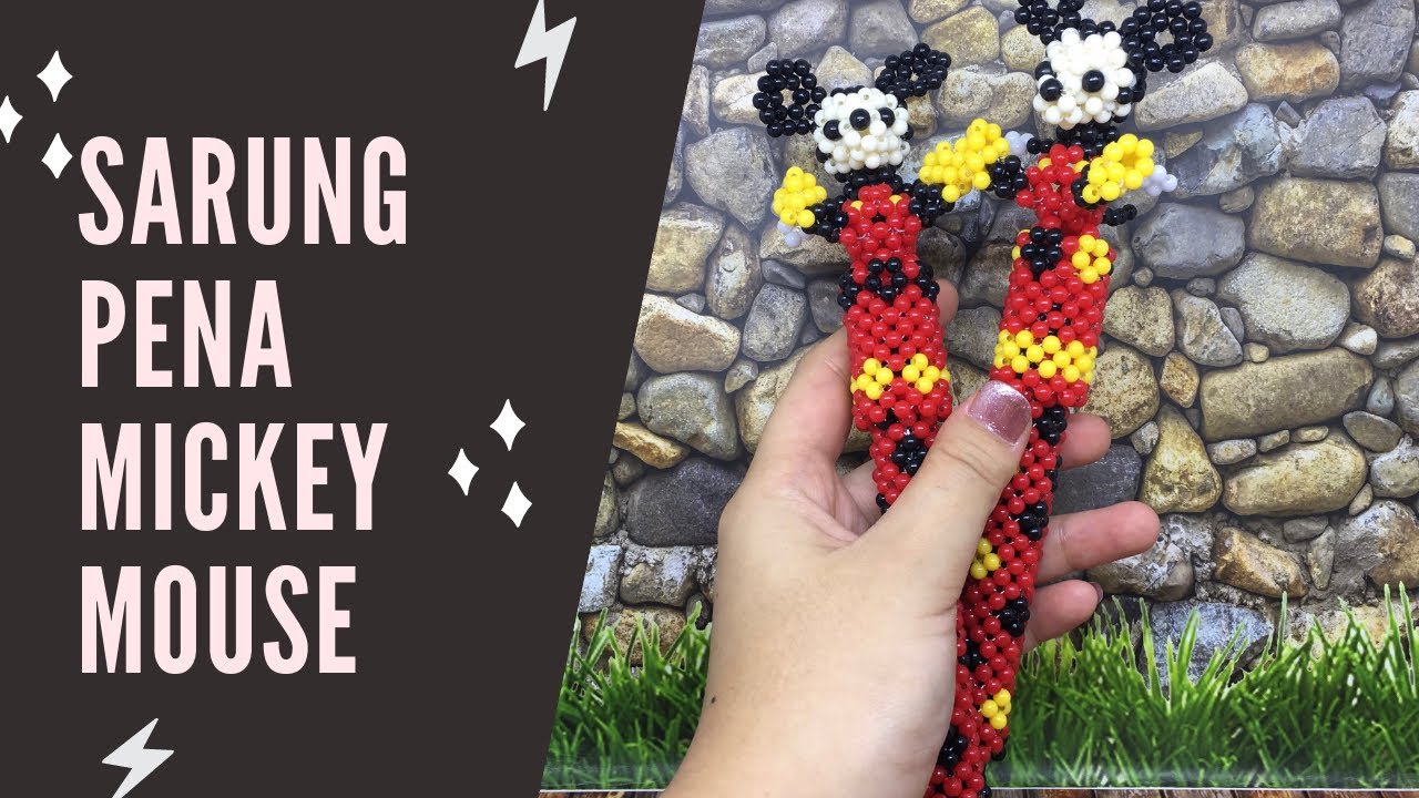 Sarung Pena Mote Mickey Mouse || Monte - YouTube