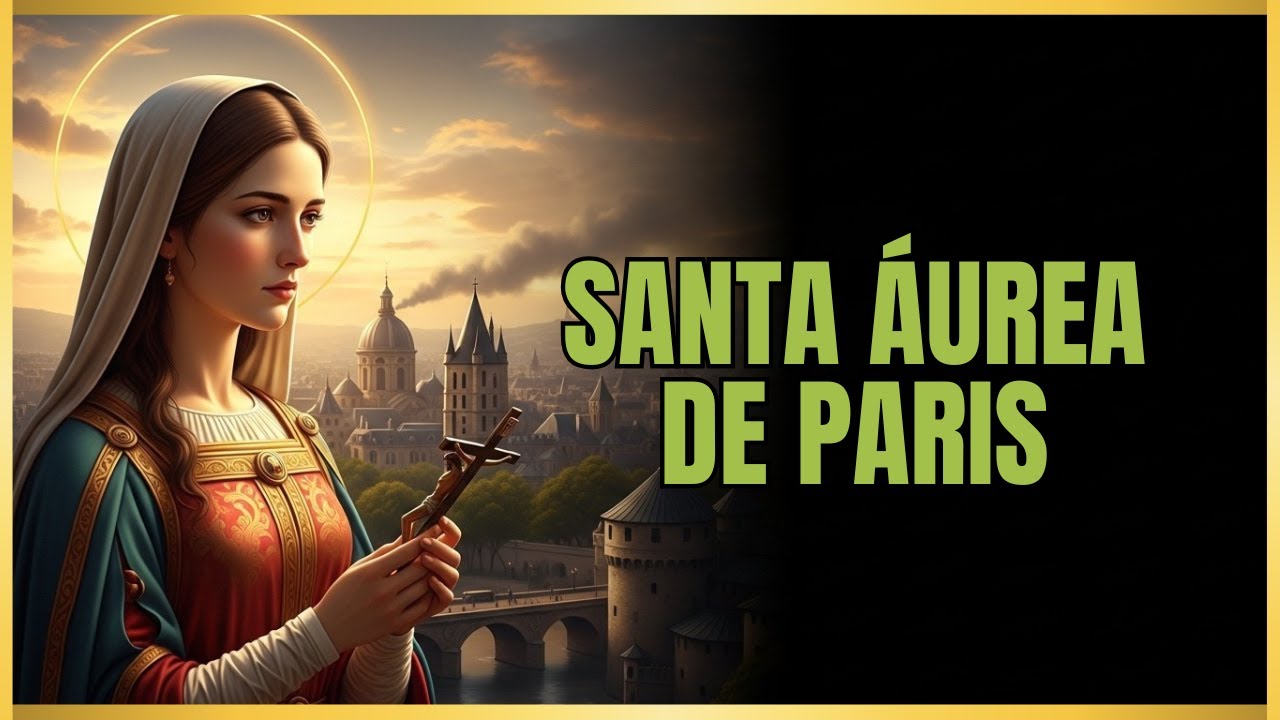 🔔Santa Áurea de Paris A Santa que Enfrentou a Peste Negra Sem Medo ...