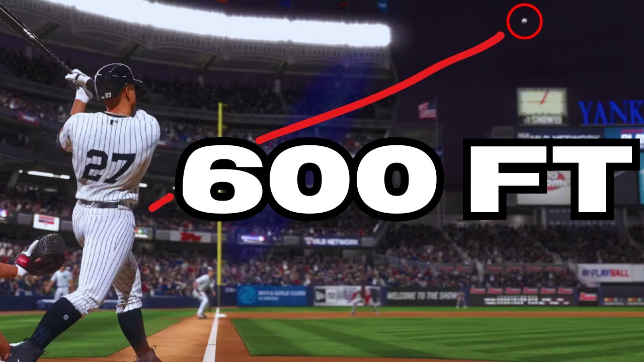 Can we hit a 600 FOOT Home Run in MLB The Show??? - YouTube