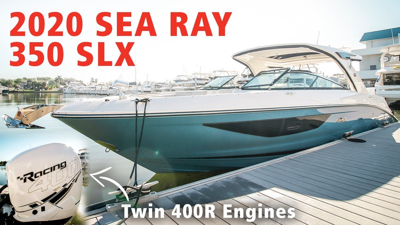400R Mercury Engines | 2020 Sea Ray 350 SLX at MarineMax St. Petersburg ...