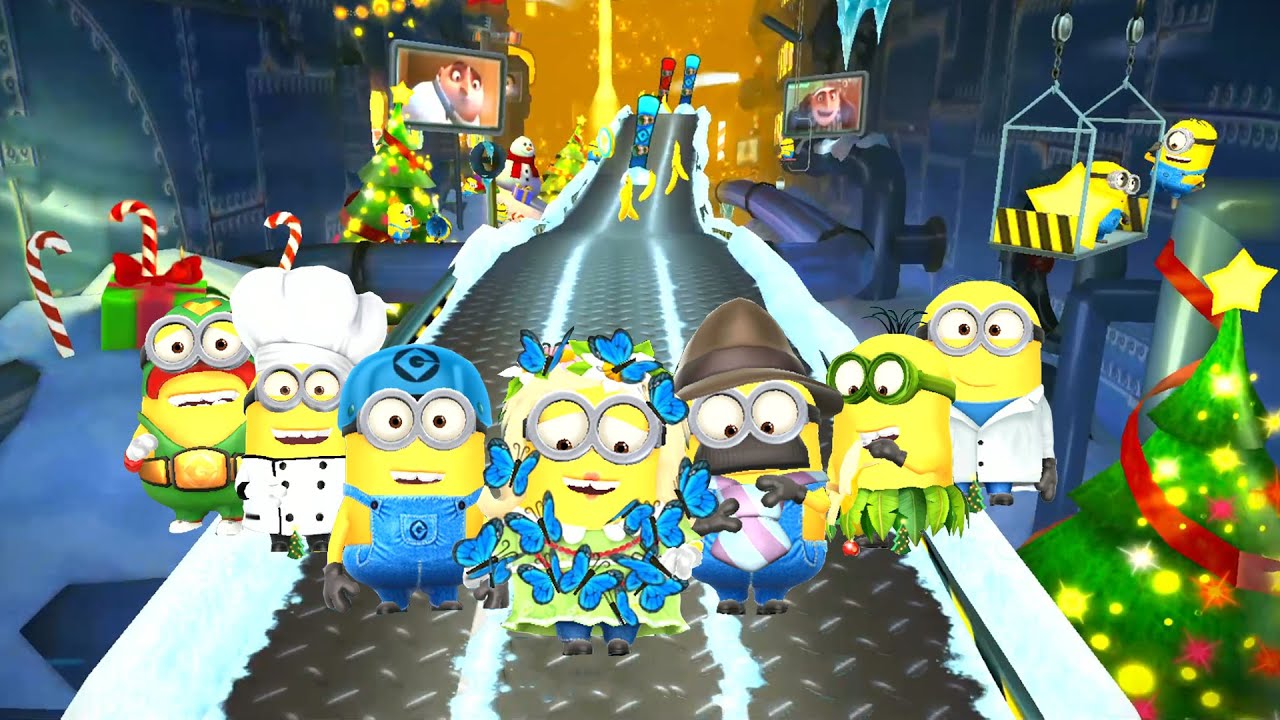 Minion Rush Special Mission- Christmas Camping Gameplay at Minion Rush ...