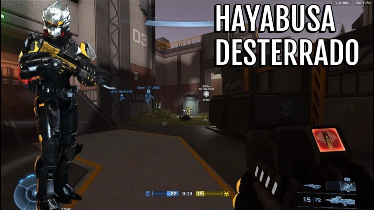 HAYABUSA DESTERADO HALO INFINITE MULTIPLAYER GAMEPLAY - YouTube