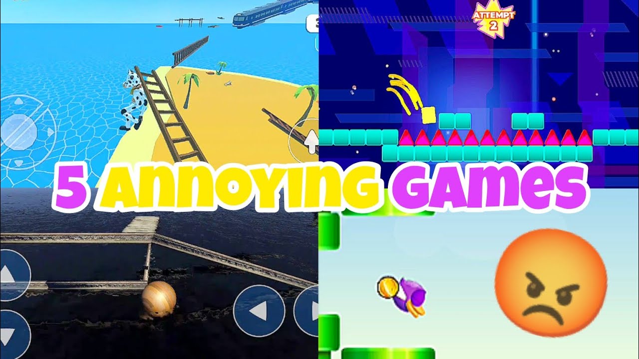 5 Most Annoying Games That Will Test Your Patience! 😡 (Bangla Gaming ...