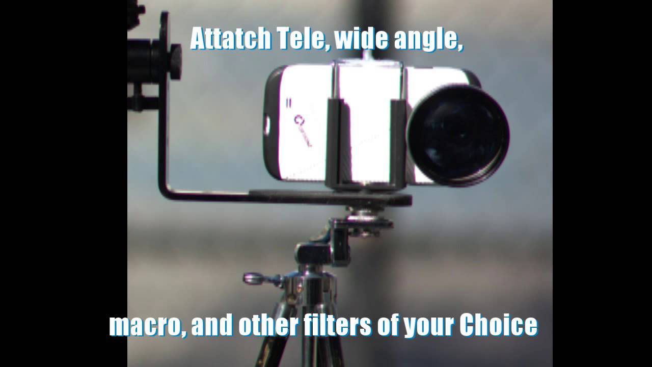 DIY Smartphone Cinema Case lens adapter - YouTube