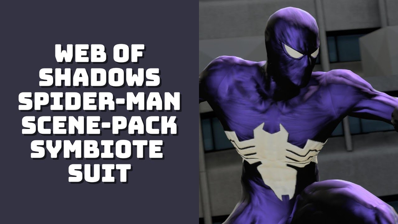Spider-Man Web of Shadows Scene-Pack Symbiote Suit #webofshadows # ...