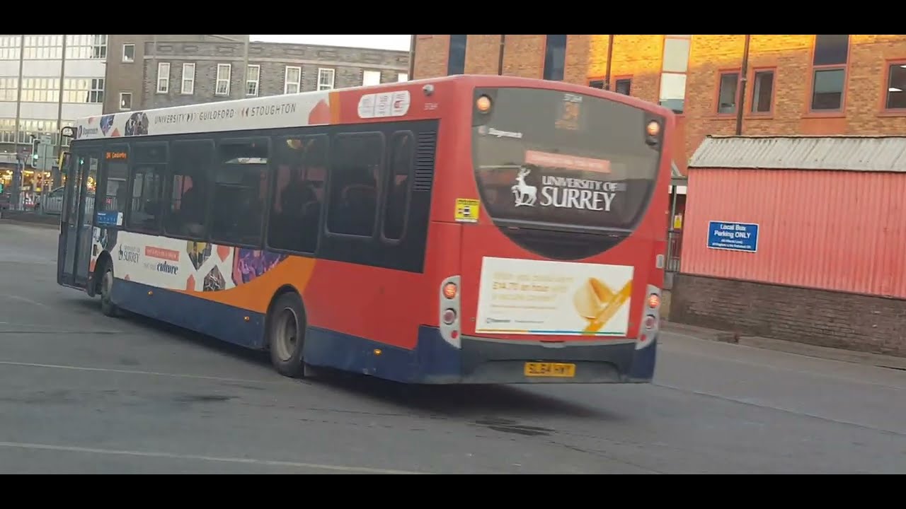 Here is the stagecoach bus 37264 on the number 34 in Guildford Thursday ...