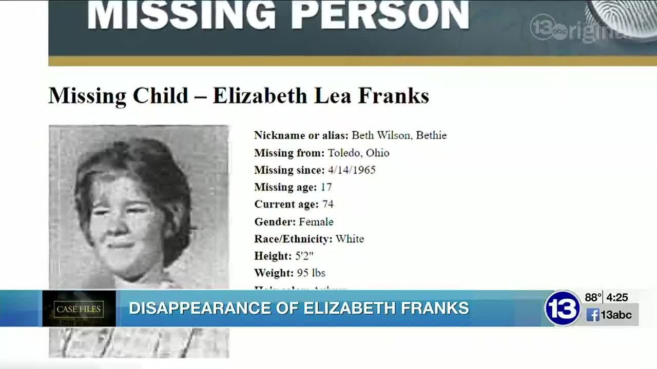 Case Files: The disappearance of Elizabeth Franks - YouTube