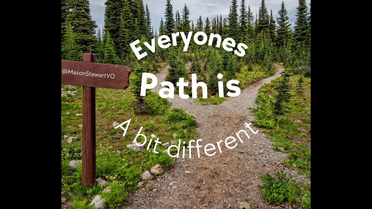 Everyone's path is different - YouTube