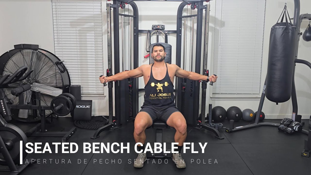 Seated Bench Cable Fly - Apertura de Pecho Sentado con Polea Biblioteca ...