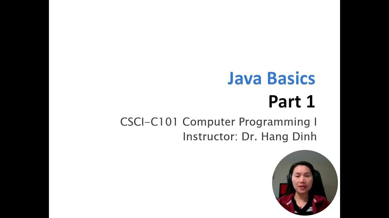 Java Basics - Part 1 - YouTube
