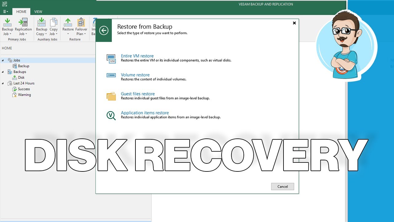 How to Instant VM Disk Recovery within Veeam! - YouTube