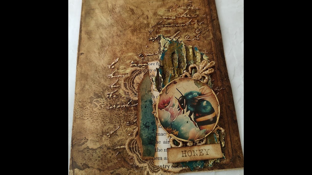 Mix-Media-tize YOUR Journal Pages – Texture, Stamping, Cardboard ...