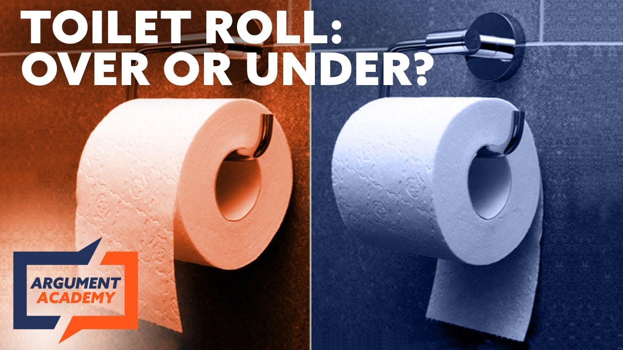 Argument Academy: Toilet roll - Over or under? - YouTube