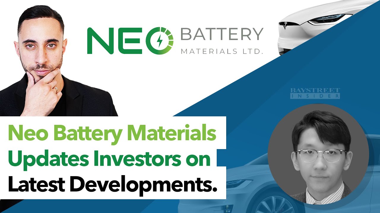 Neo Battery Materials Provides A Big Update On Operations w/ Danny Huh ...
