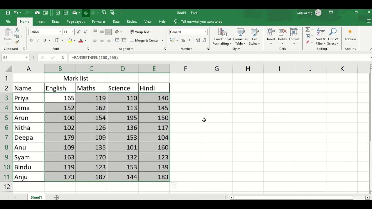 ms excel random numbers#excel #microsoftoffice #msoffice #msexcel #exceltips #exceltricks #excel ...