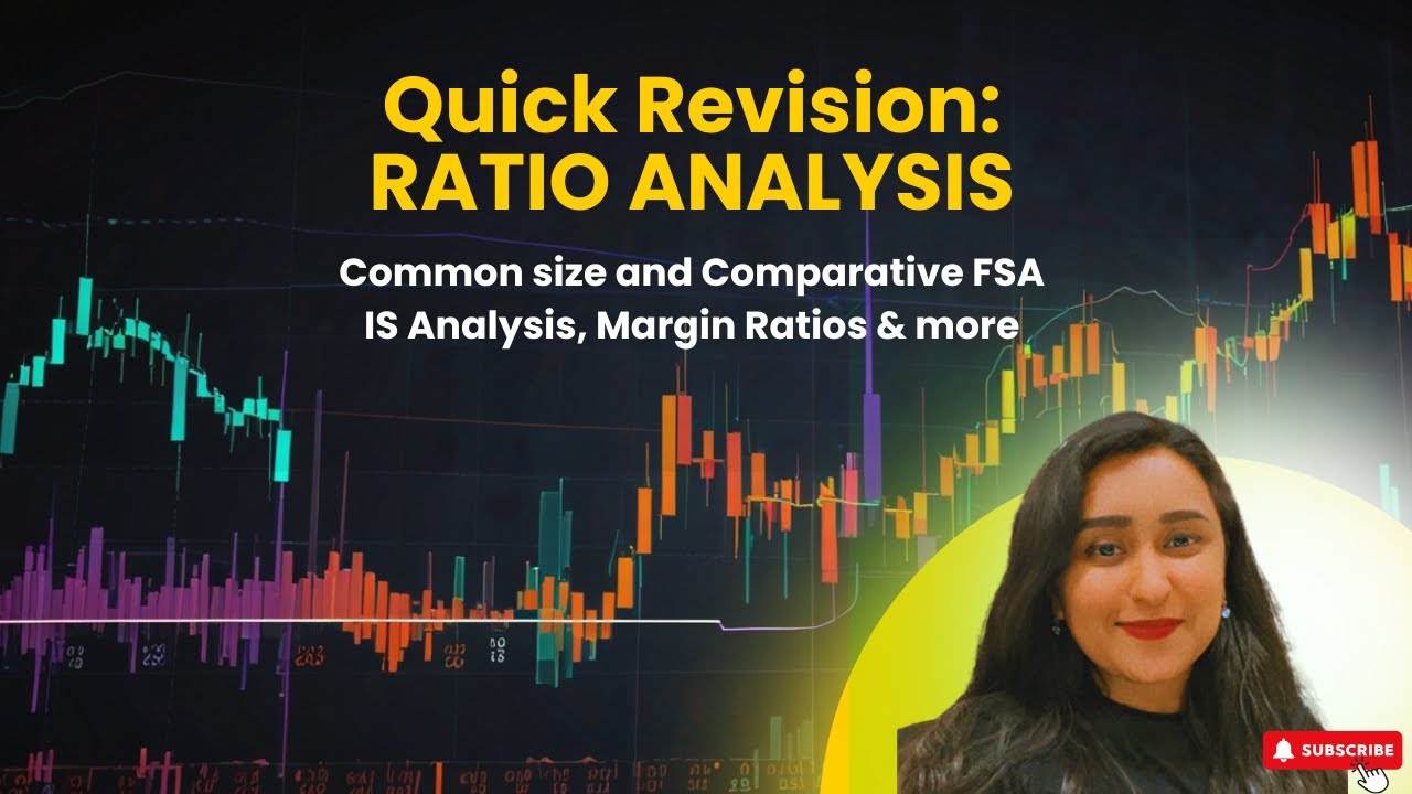 Excel Example of RATIO ANALYSIS || Income Statement Analysis & Ratios # ...