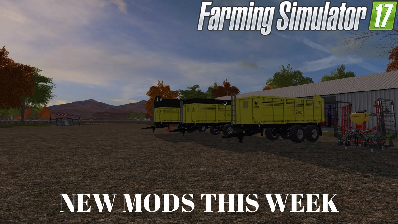 Farming Simulator 17 New Mods This Week Before Easter - YouTube