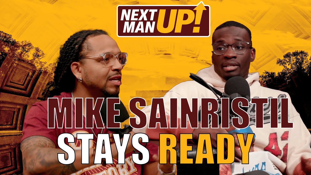 Mike Sainristil stays READY 🏈🔥 | Next Man Up | Washington Commanders ...