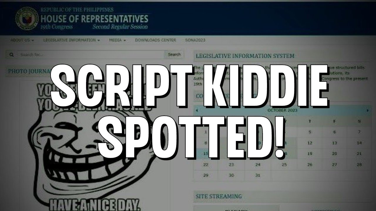 Pinoy Hacker reacts to the hacking of the Philippine House of ...